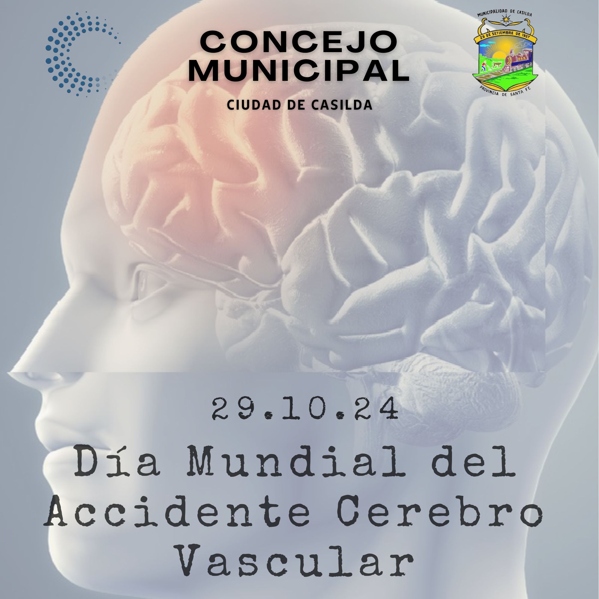 DÍA MUNDIAL DEL ACCIDENTE CEREBRO VASCULAR- ACV – Concejo de Casilda